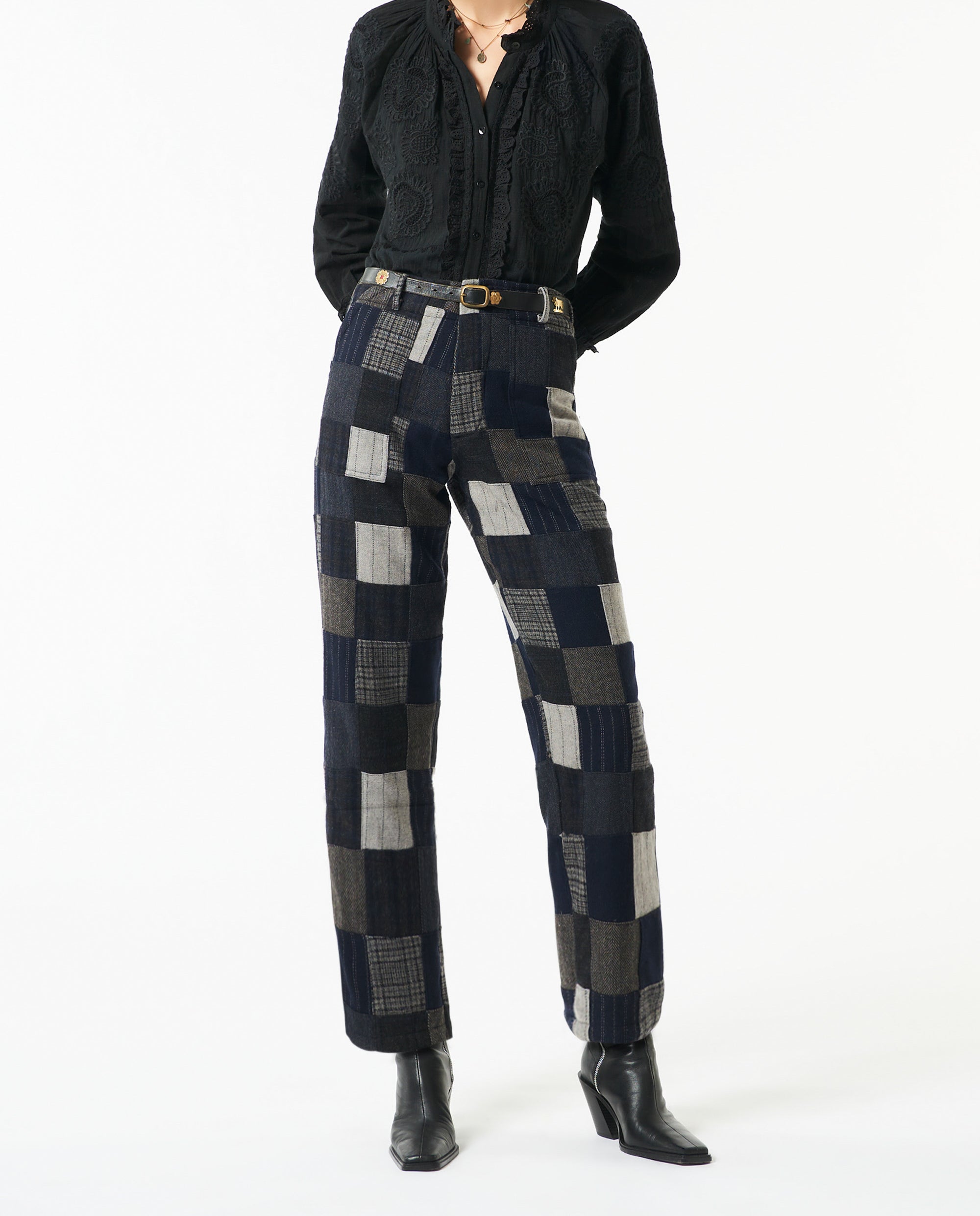 Lami patchwork trousers – Antik Batik Vintage
